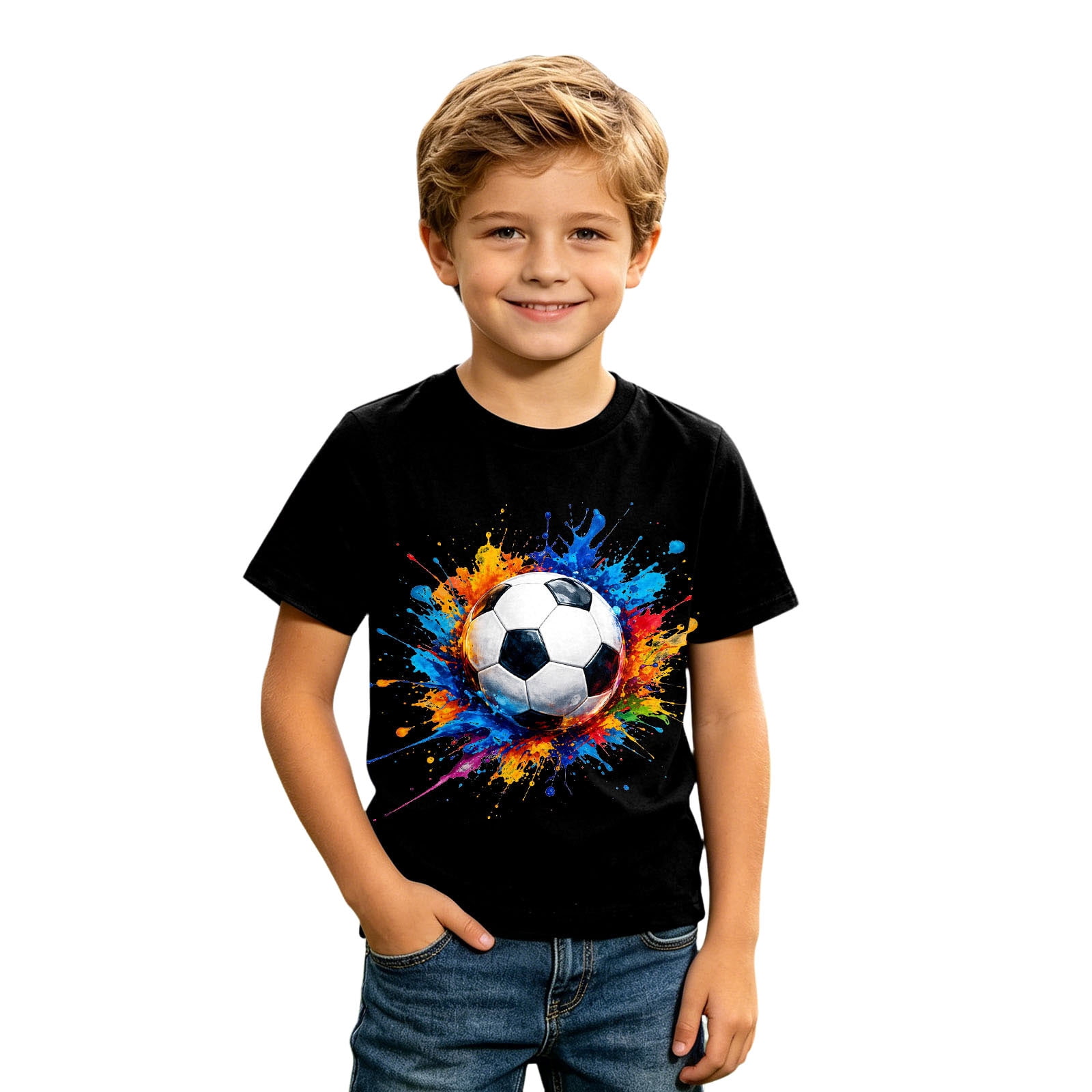 Big Boys Hawaiian Shirt Theme Graphic Print Short Sleeve Casual Top Tee ...
