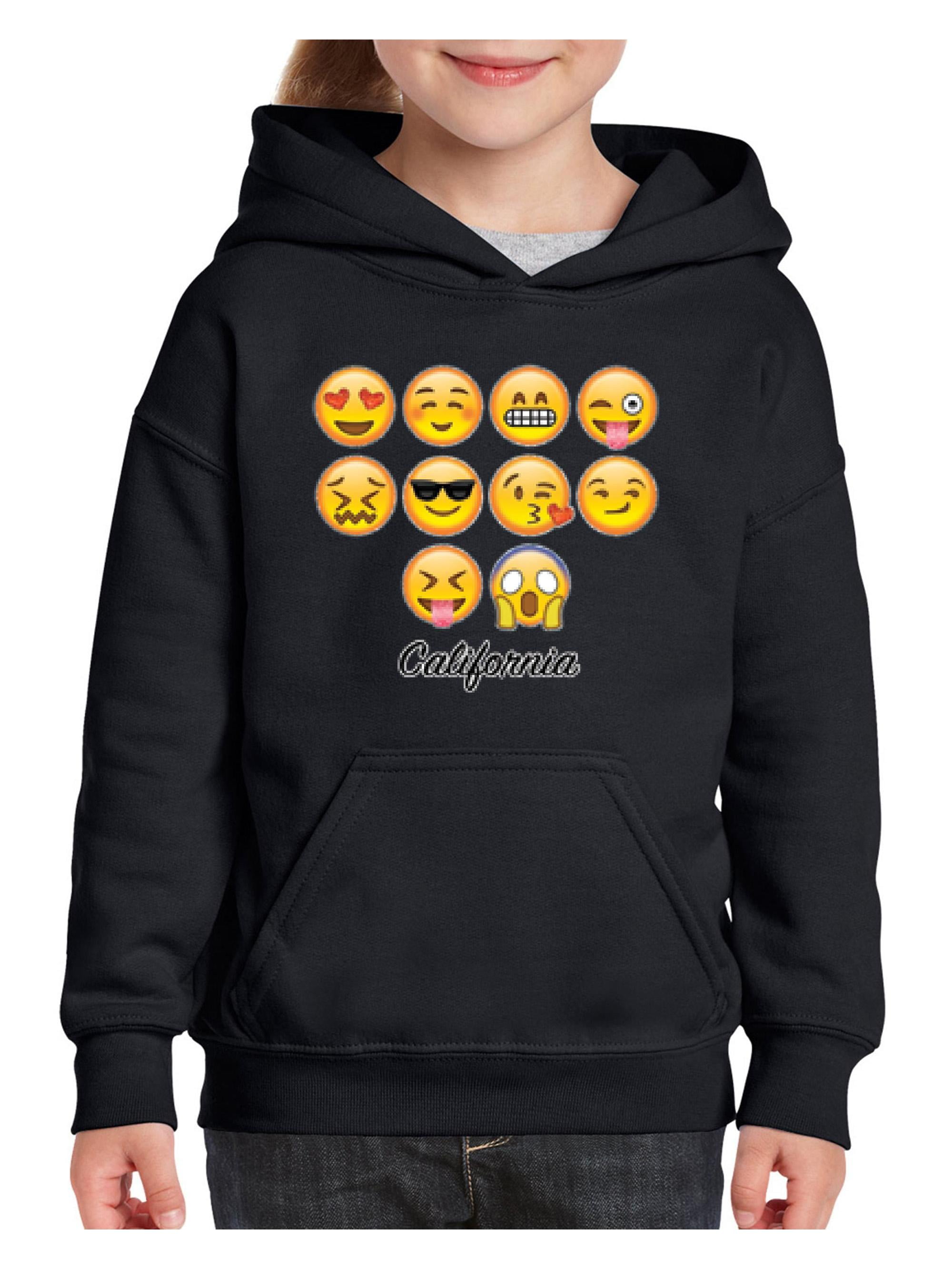 Big Boys Hoodies and Sweatshirts - Emoji Entourage - Walmart.com