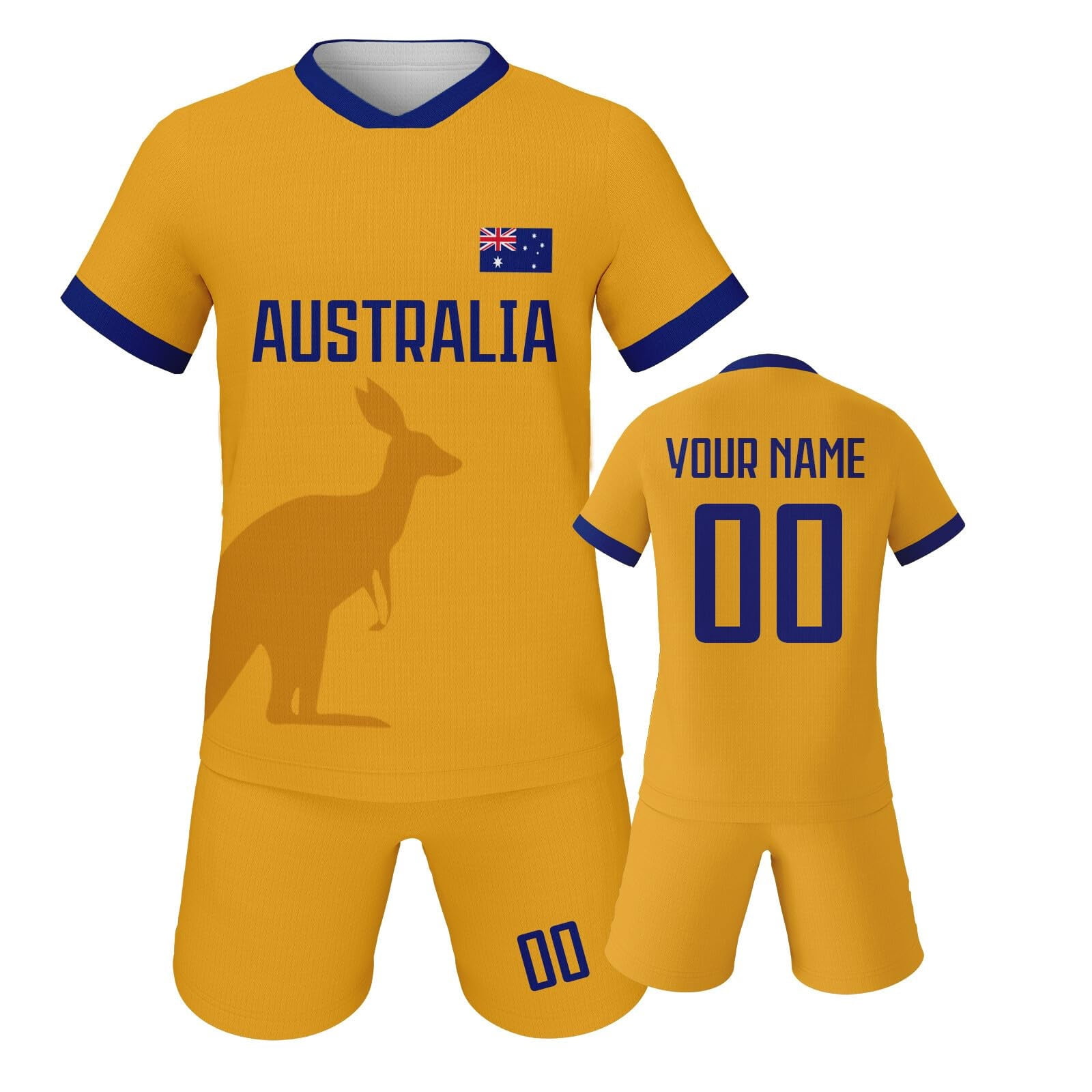 Big Boys Outfit Sets Mexico Fan Football Shirt Shorts 2Pc Kids Outdoor ...