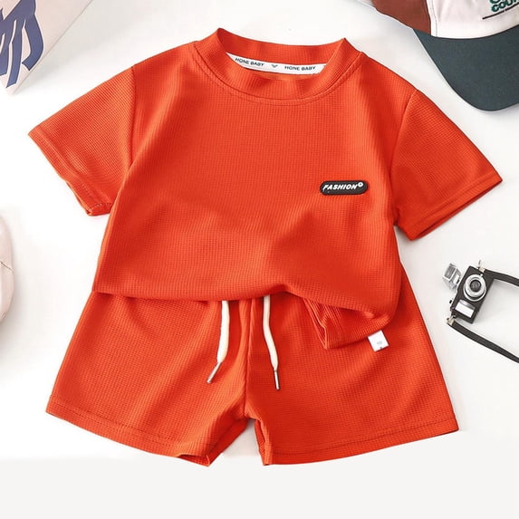 Big Boys Outfits Set Children'S Wear Summer Children'S Casual Suit ...