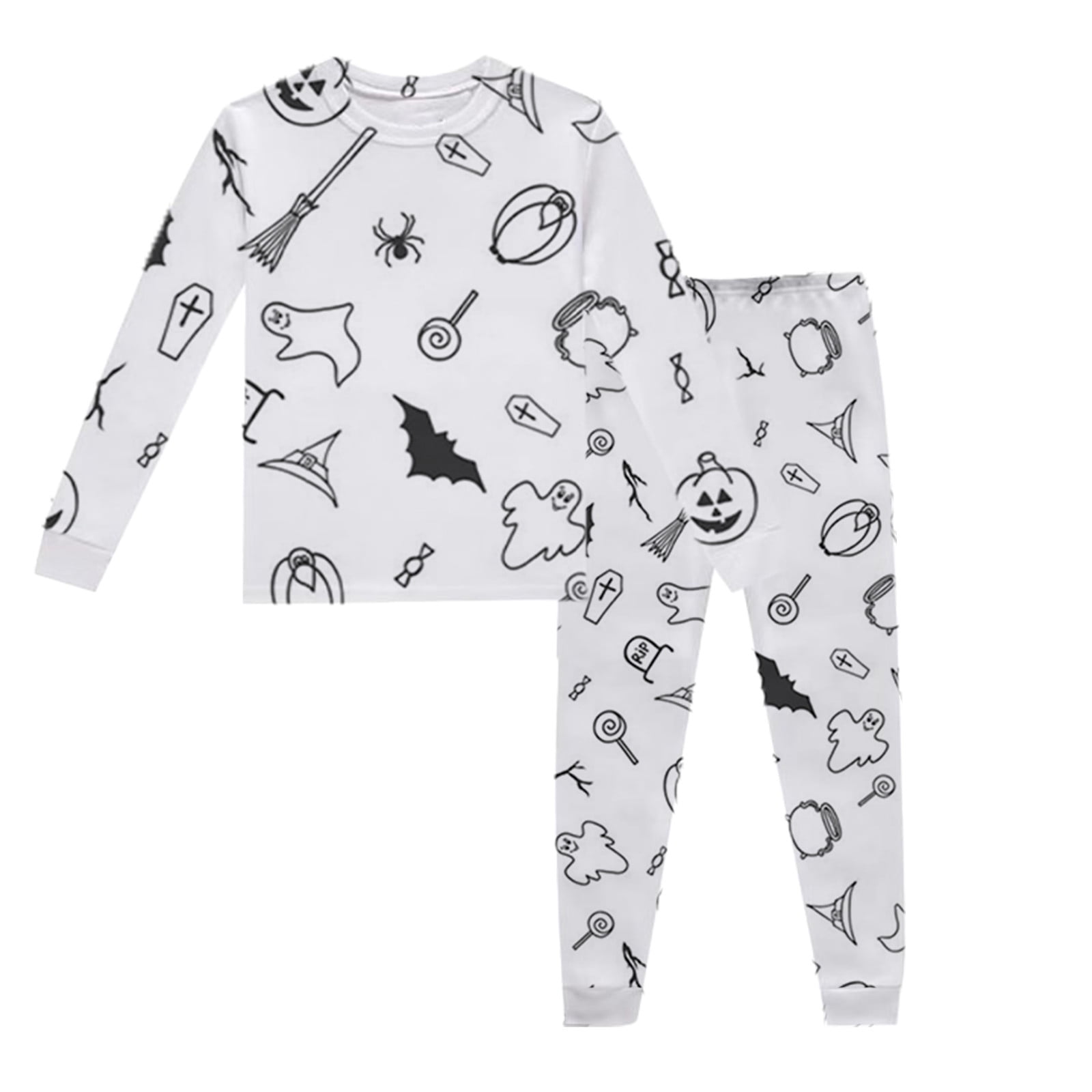 Big Boys Outfits Sets Kids Pajama Long Sleeve Long Pants Sleepwear ...