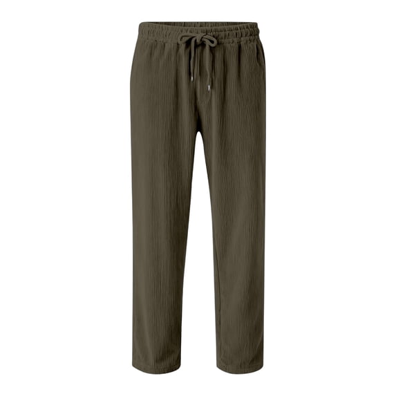 Big Boys Pants Corduroy Pants For Boys Elastic Waist Drawstring Loose ...