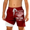 Big Boys Patriotic Print Breathable Swim Trunks Quick Dry Pool Holiday ...
