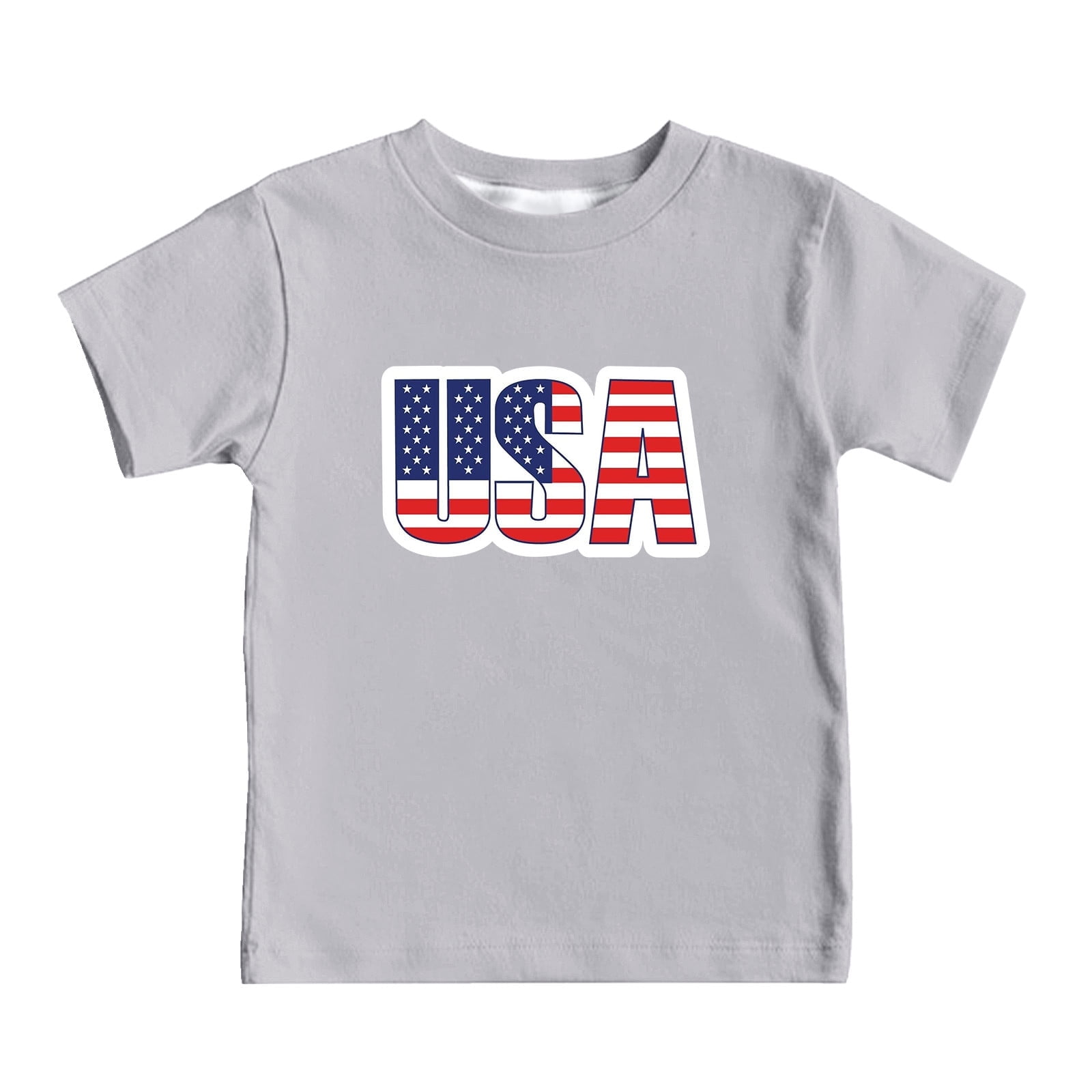 Big Boys Shirts Kids Short Sleeve Letter Printed Casual Children'S ...