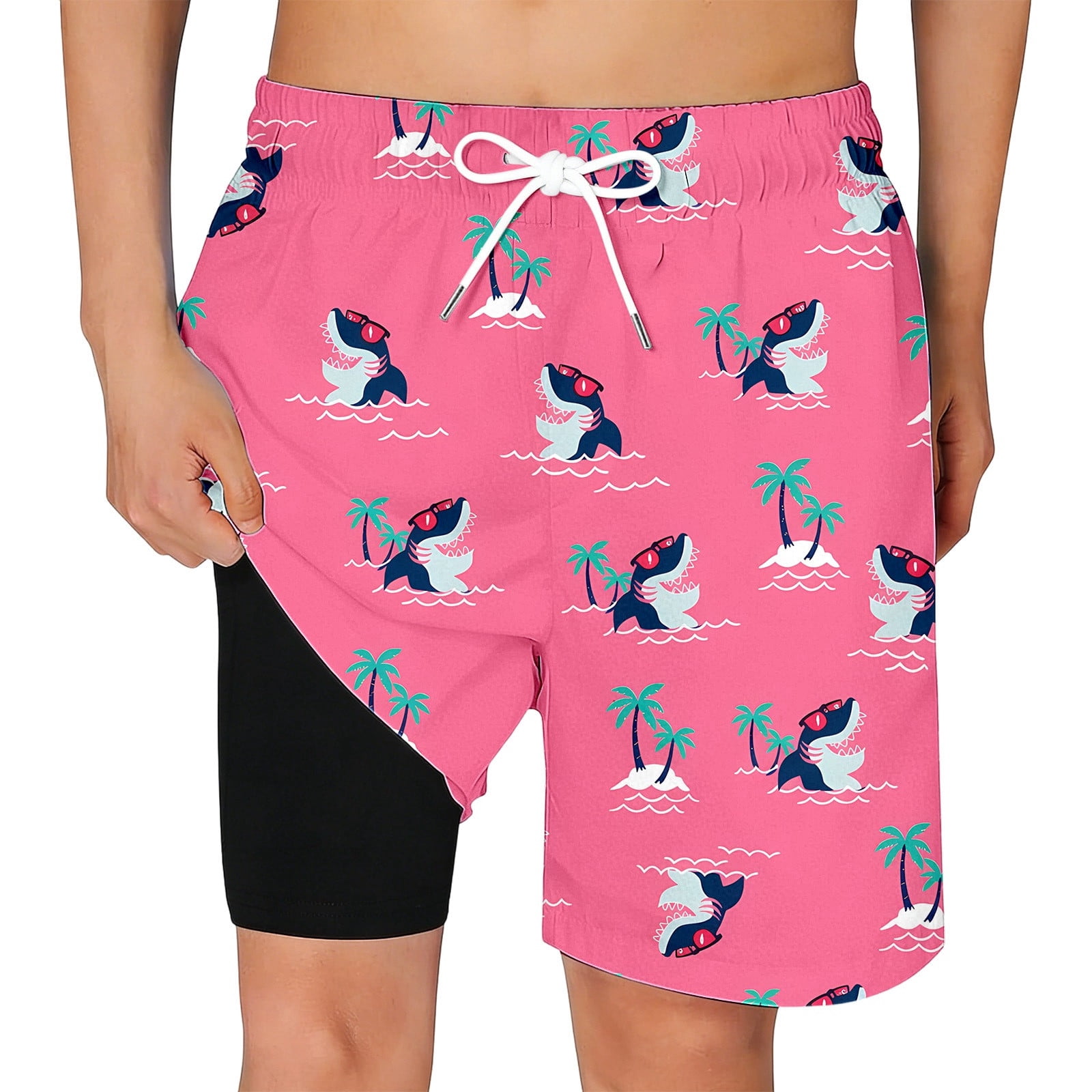 Big Boys Swim Set With Pockets Graphic Prints For Kids Comfortable ...