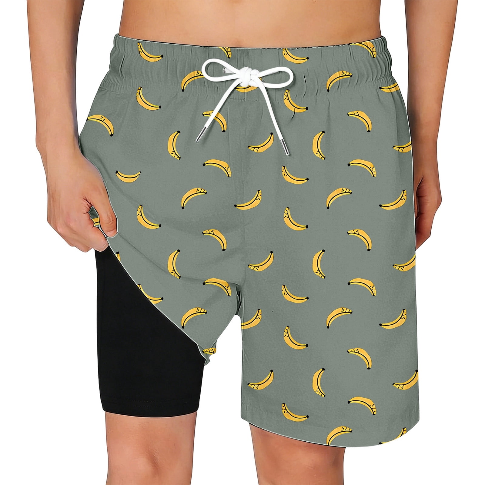 Big Boys Swim Suit With Pockets Graphic Prints For Kids Comfortable ...