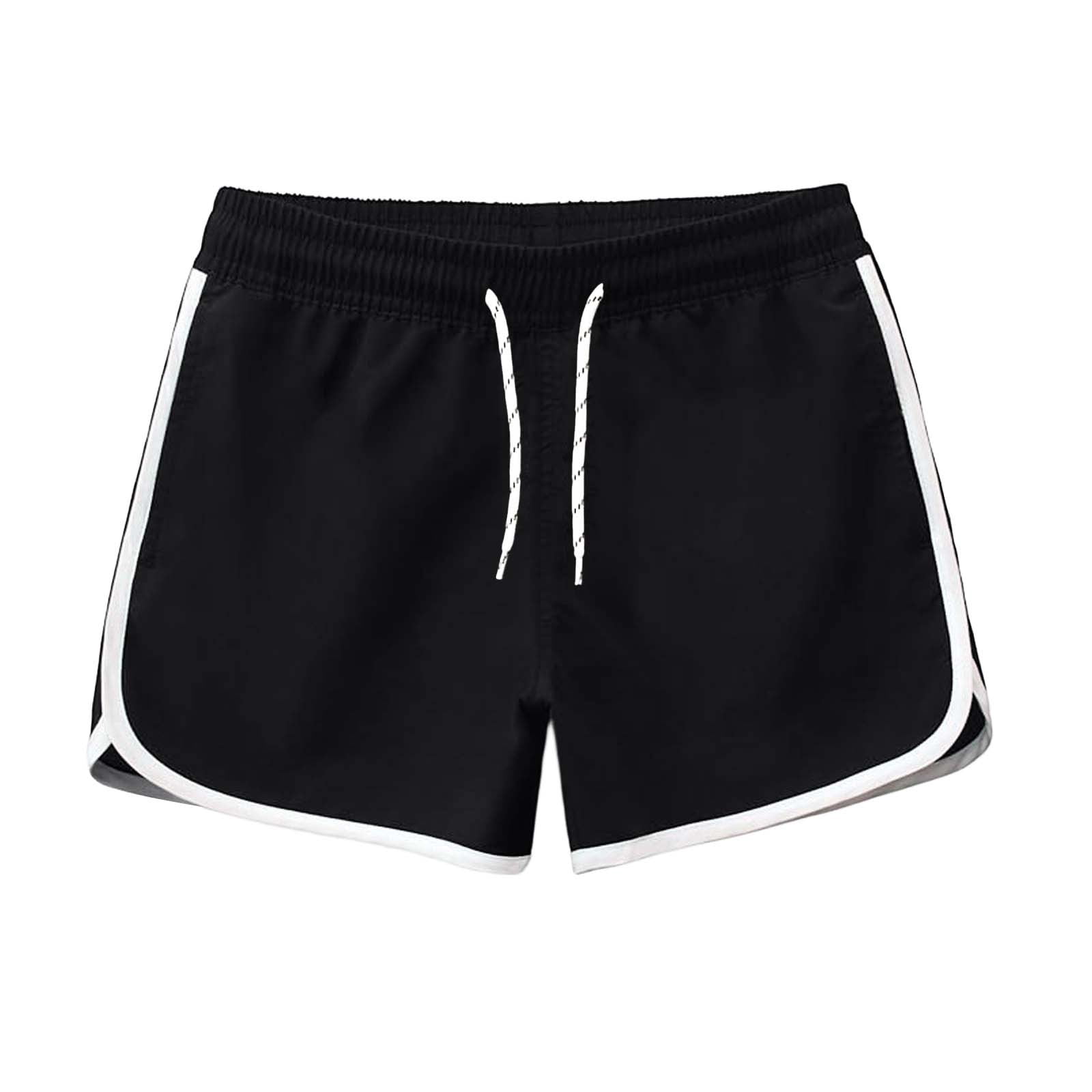 Big Boys Swim Suits Casual Layer Solid Color Swimming Pants Summer ...