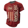 Big Boys Tops Printed Tees Independence Day Graphic Design Boys Tops ...