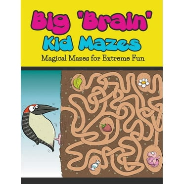 My Big Maze Book Ages 4-6: Best activity maze books for kids. A perfect ...