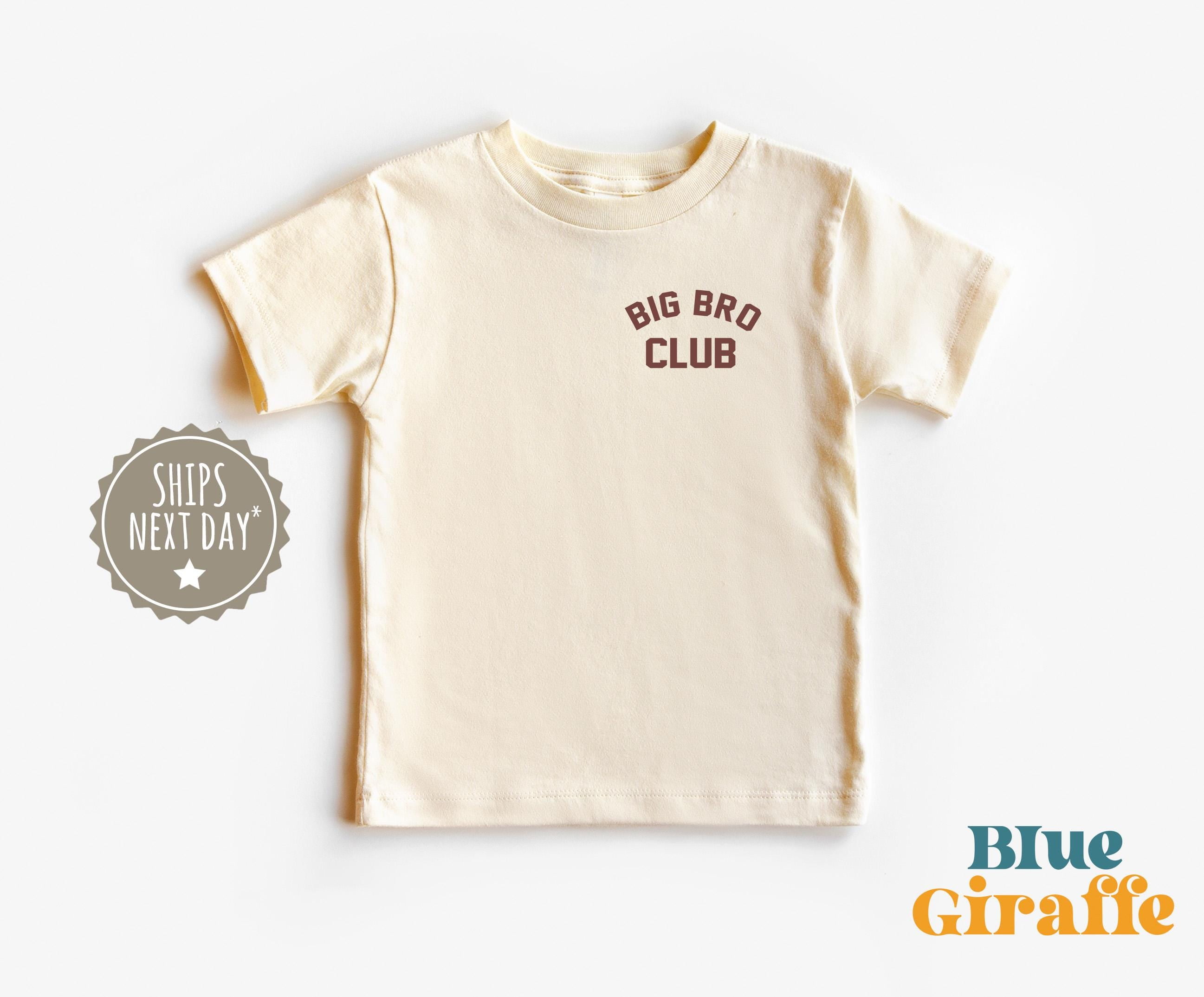 Big Bro Club Kids Shirt - Big Brother Club Toddler Shirt - Cute Family ...