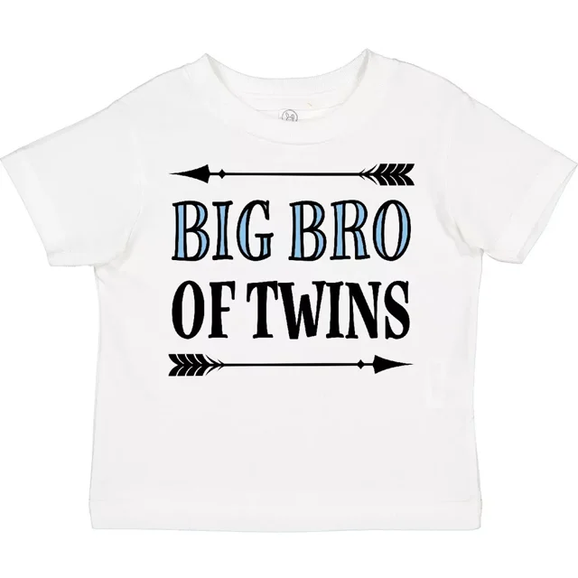 Big Bro Of Twins Brother Toddler T-Shirt Kids Childs Clothing Apparel Baby Clothing, Cute Baby ...