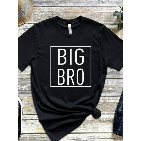 Big Bro Shirt: Pregnancy Announcement, Big Brother Reveal Tshirt All ...