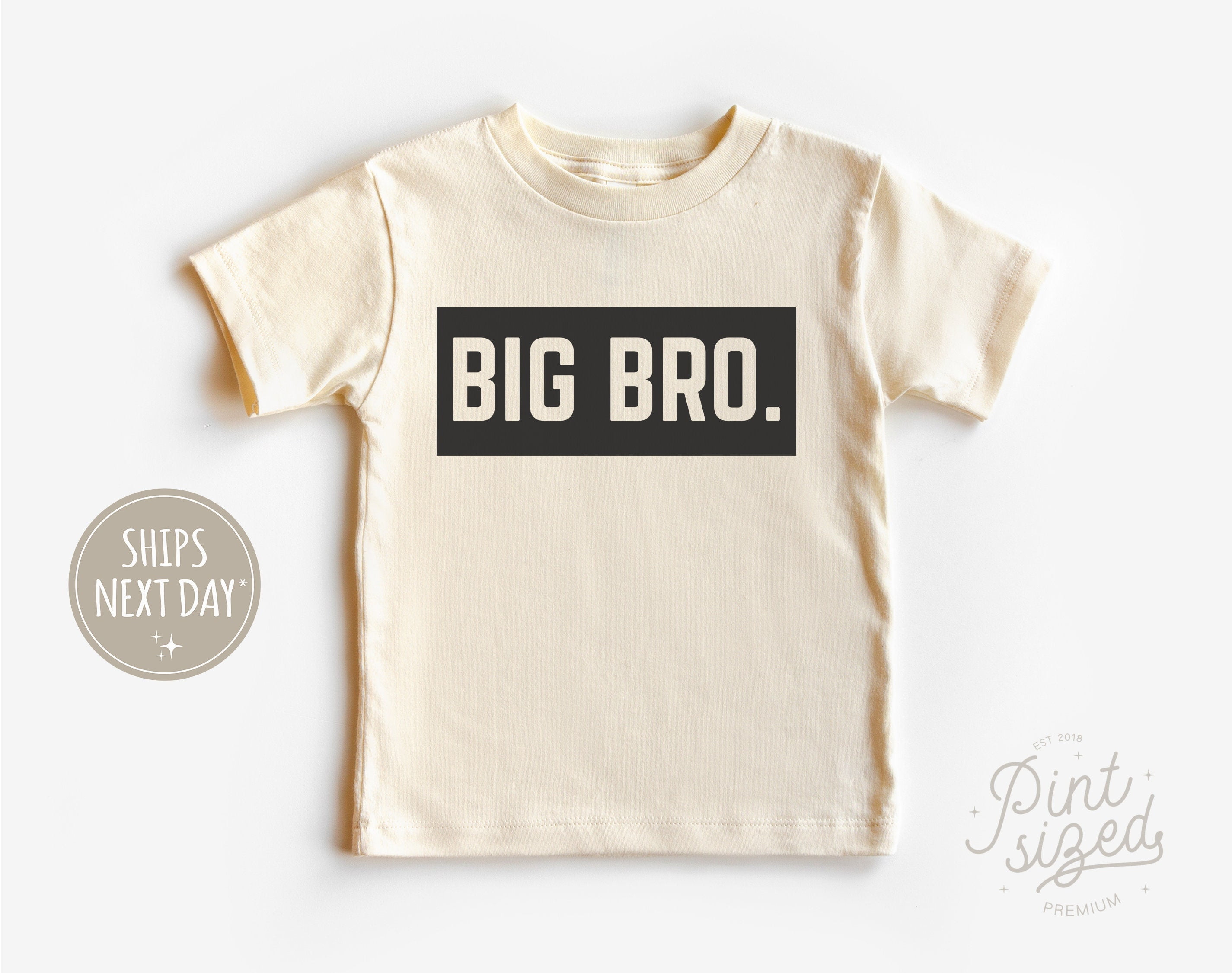 Big Bro Toddler Shirt, Big Brother Shirt, Matching Sibling Boys Tee ...