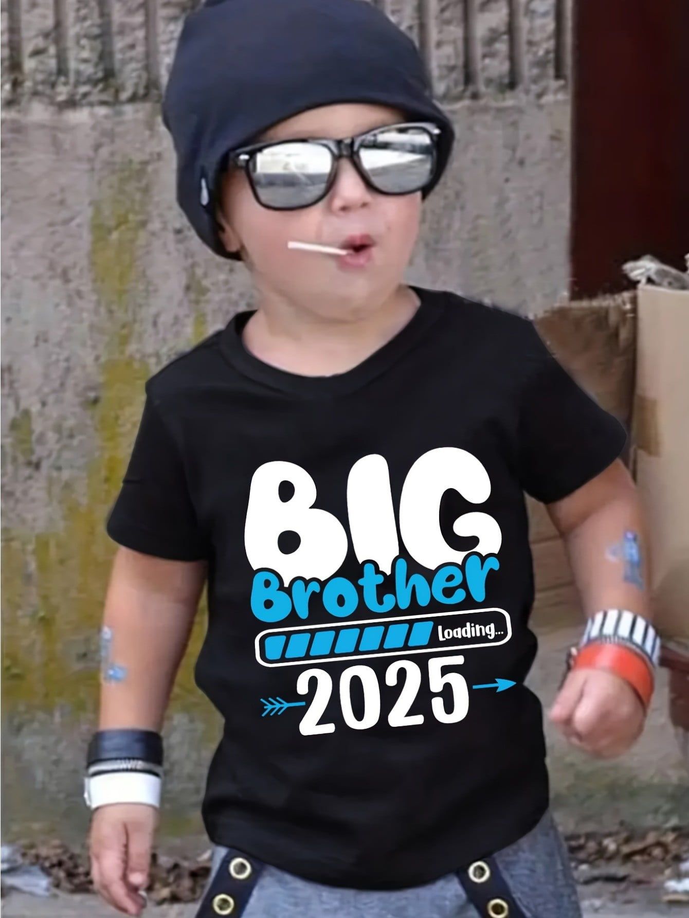 Big Brother 2025 Loading Graphic Cotton 'S T-Shirt - Casual Crew Neck ...