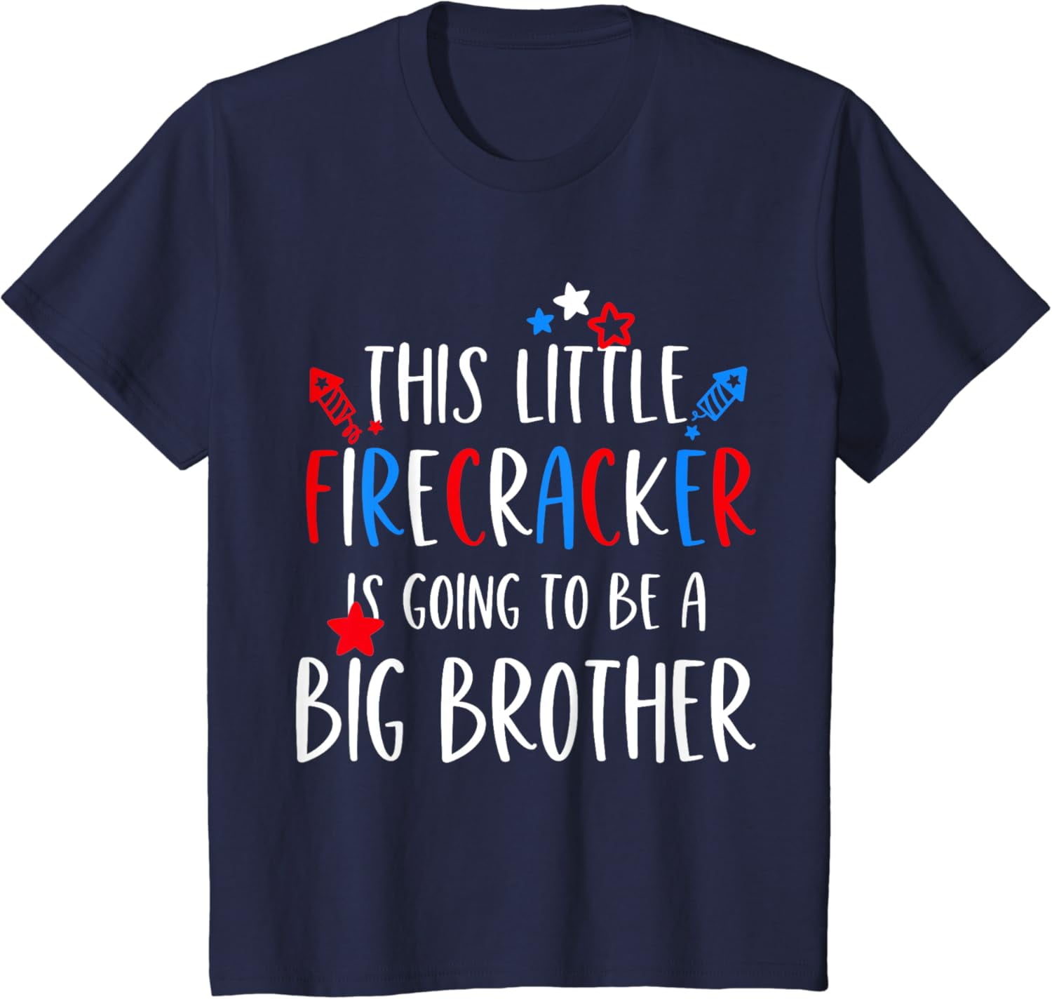 Big Brother 4Th Of July Toddler Boy Independence Day T-Shirt - Walmart.com