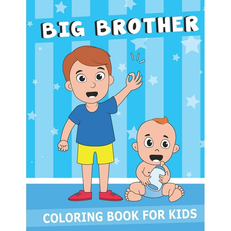 baby brother coloring pages
