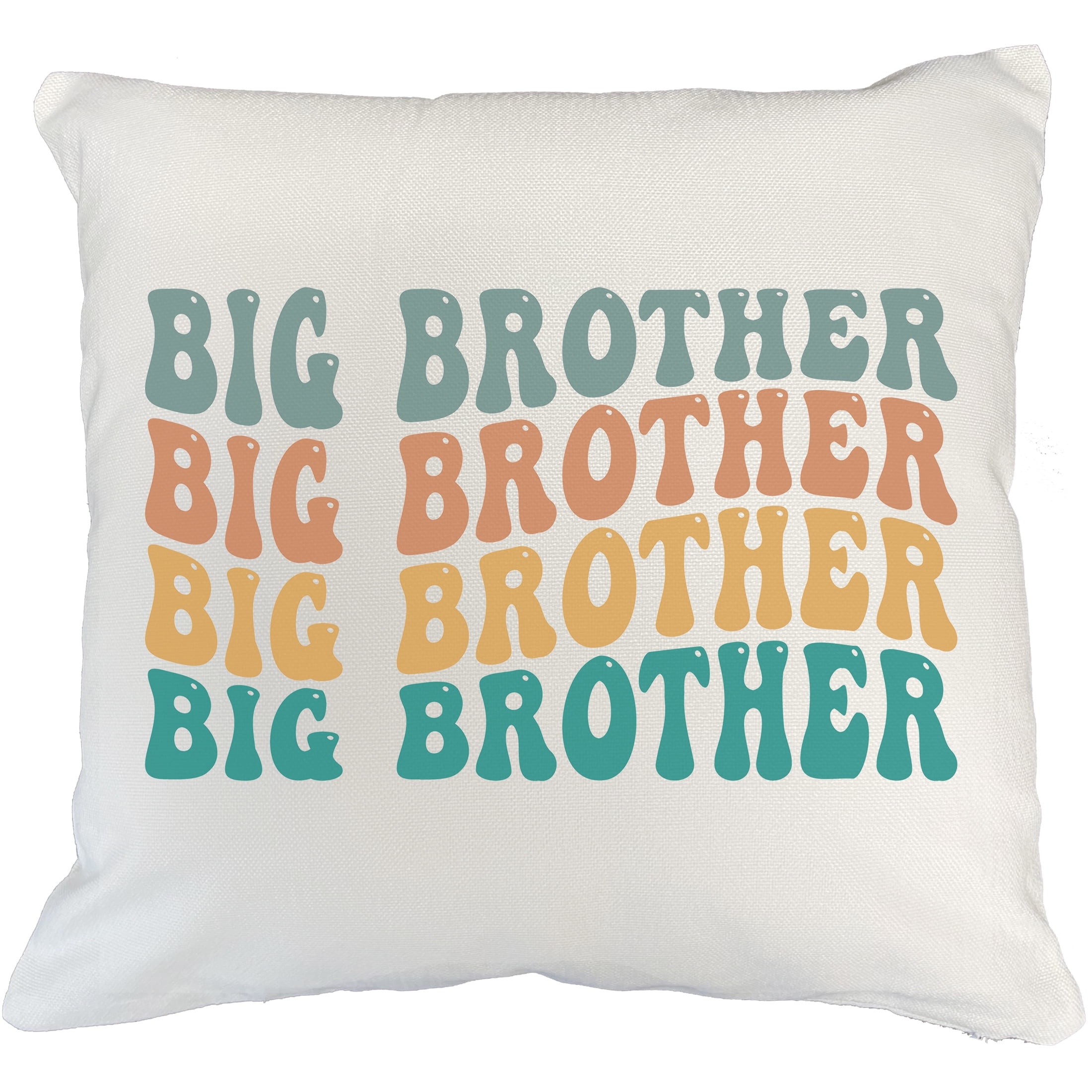 Big Brother, Elder Brother or Sibling Themed, Groovy Retro Wavy Text ...