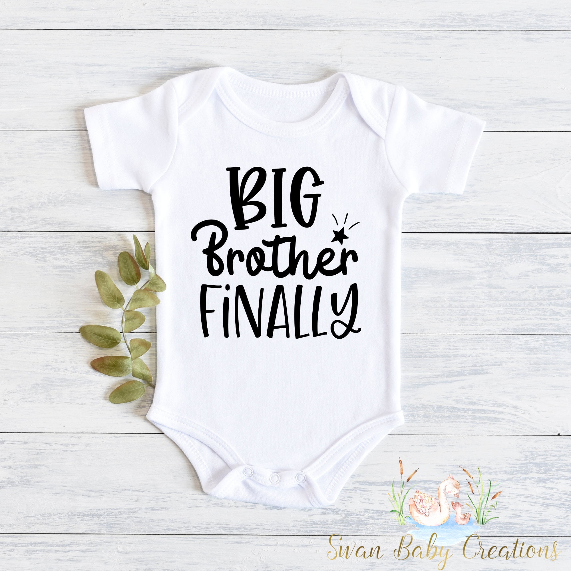 Big Brother Finally Shirt, Big Bro Shirt, Baby Announcement, Big ...