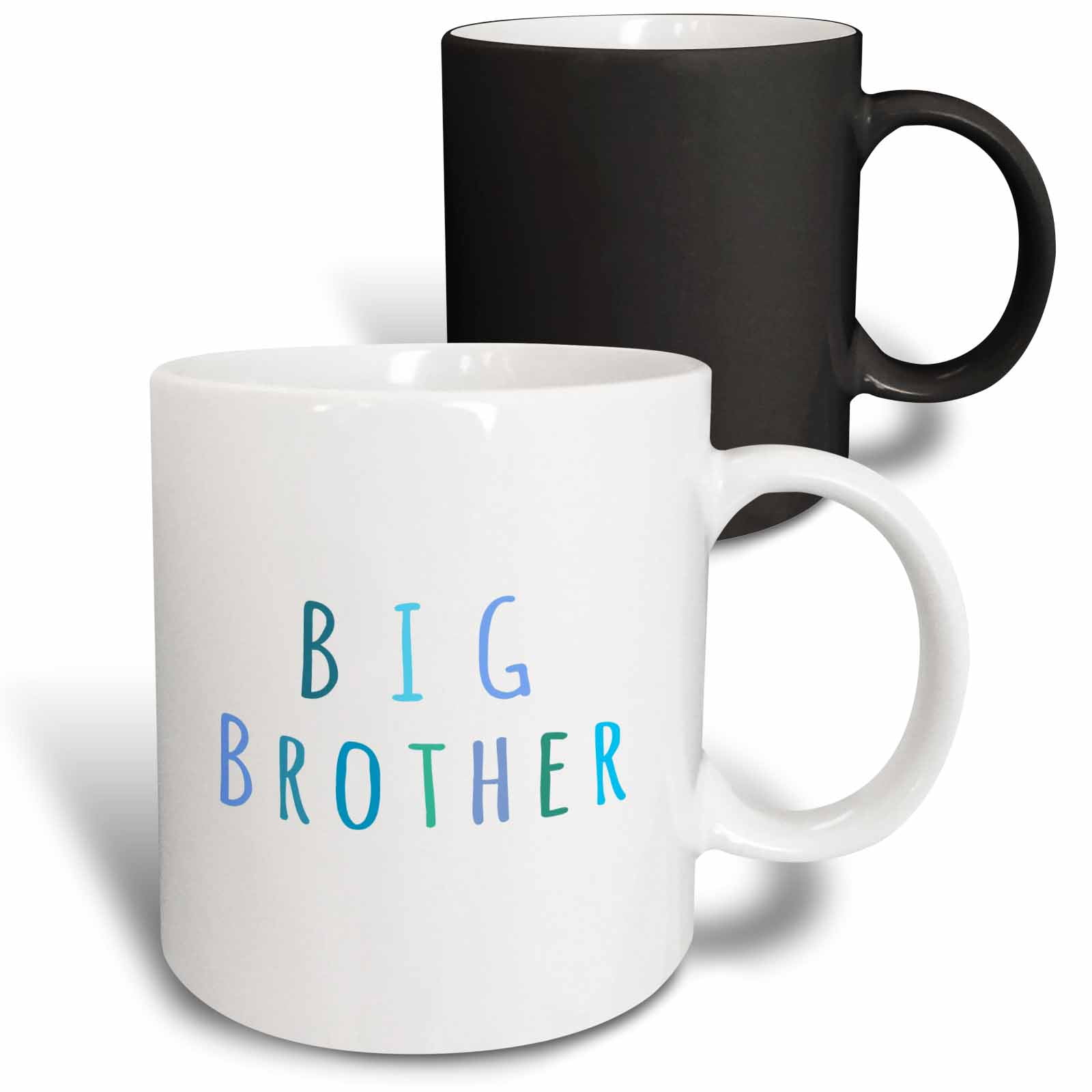 3drose, Big Brother in Blue Turquoise and Teal - Typography Text Design ...