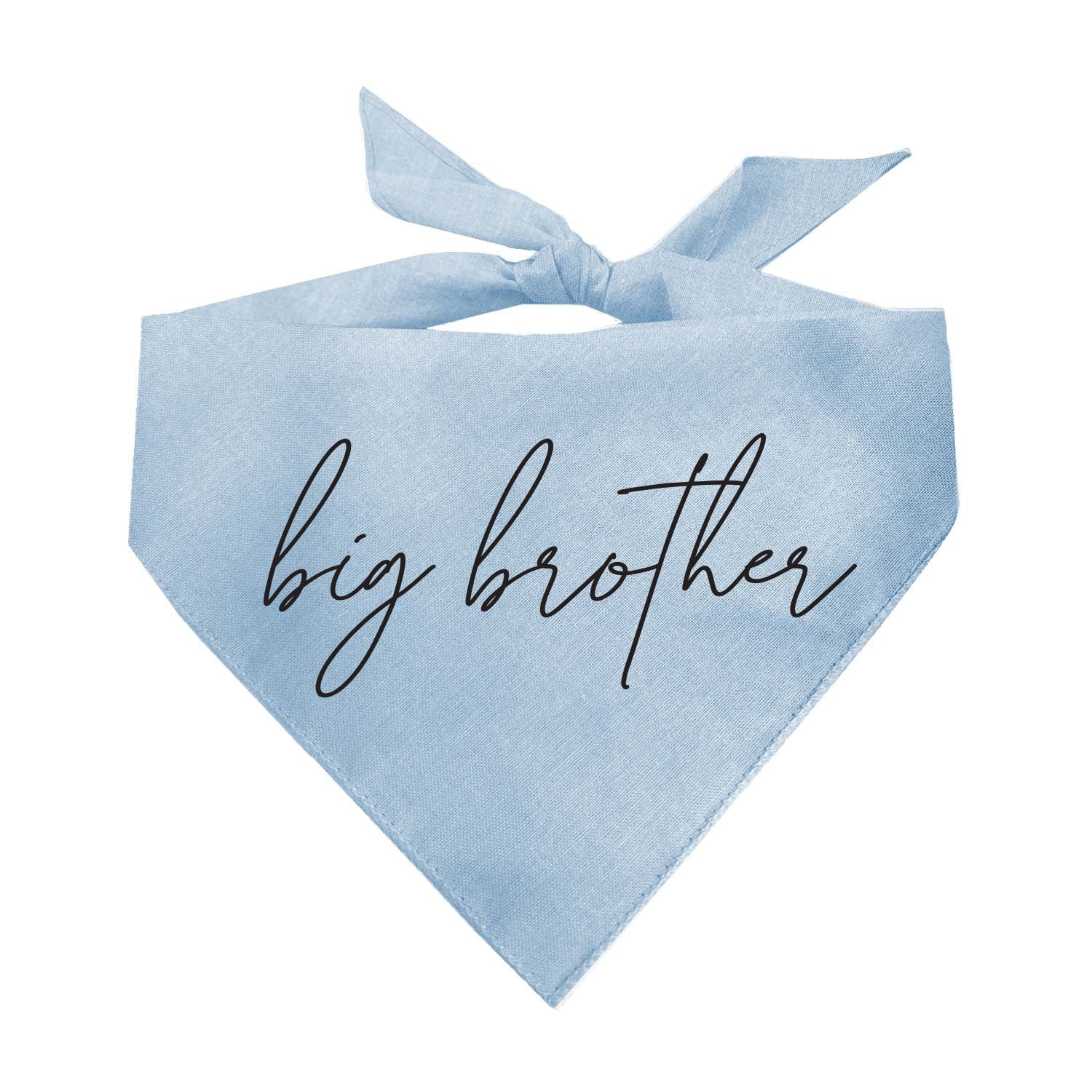 Big Brother Script Triangle Dog Bandana - Walmart.com