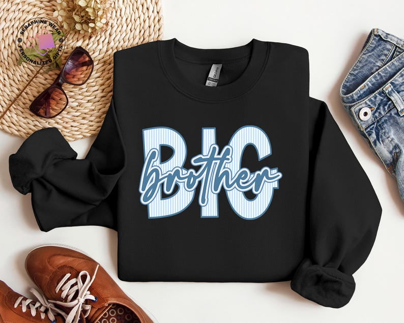 Big Brother Sweatshirt, Pregnancy Announcement Sweater, New Brother ...