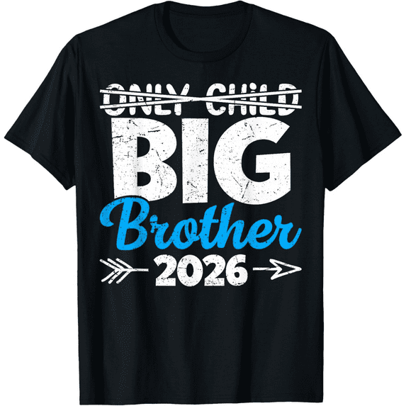 Big Brother T-Shirt Toddler Boys Cute Print Cotton Tees Little Kids ...