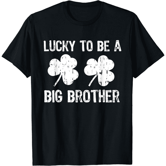 Big Brother T-Shirt Toddler Boys Cute Print Cotton Tees Little Kids ...