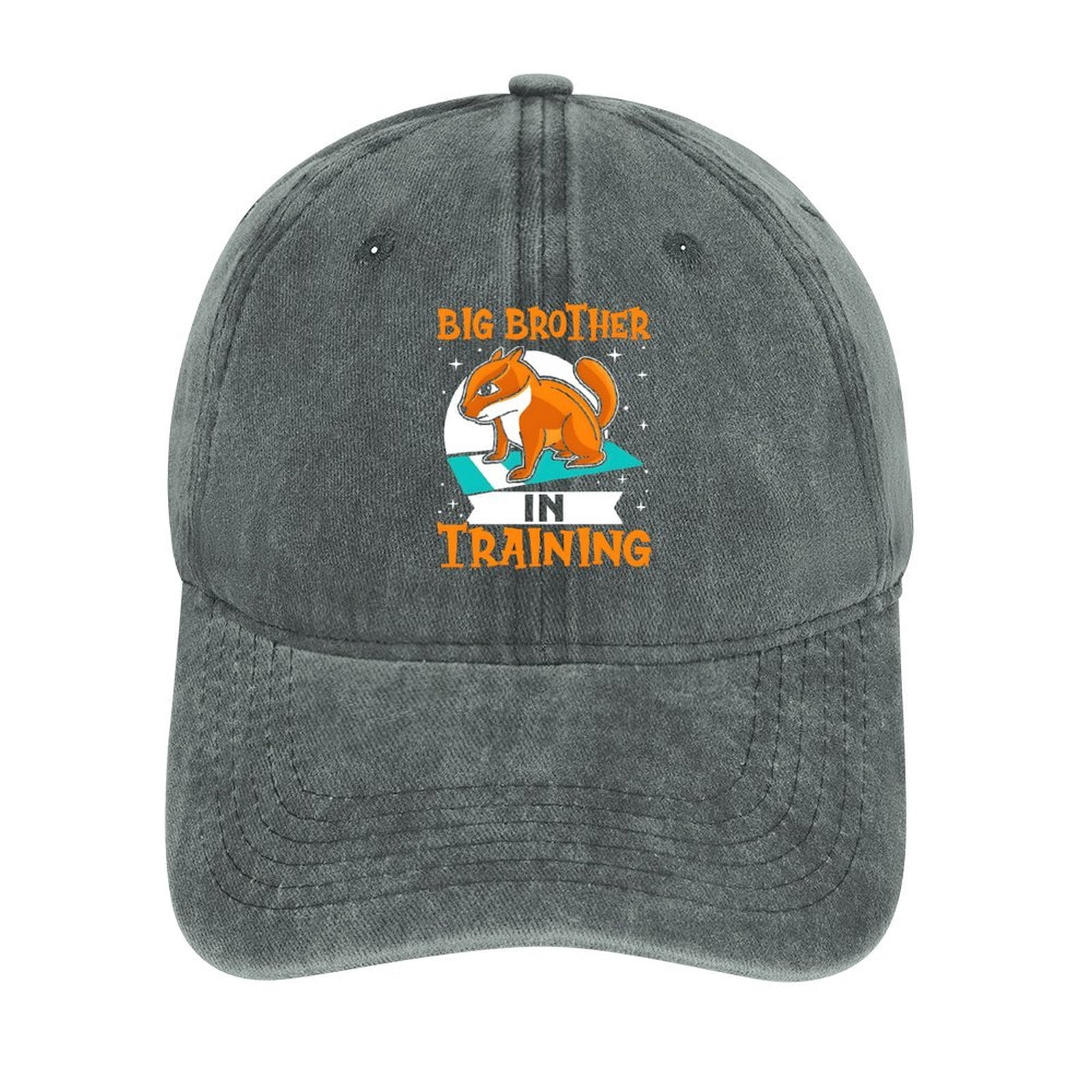 Big Brother in Training Gray Hat Adjustable Funny Fashion Unisex ...