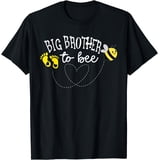 Big Brother to Bee Pregnancy Announcement Baby Shower T-Shirt - Walmart.com