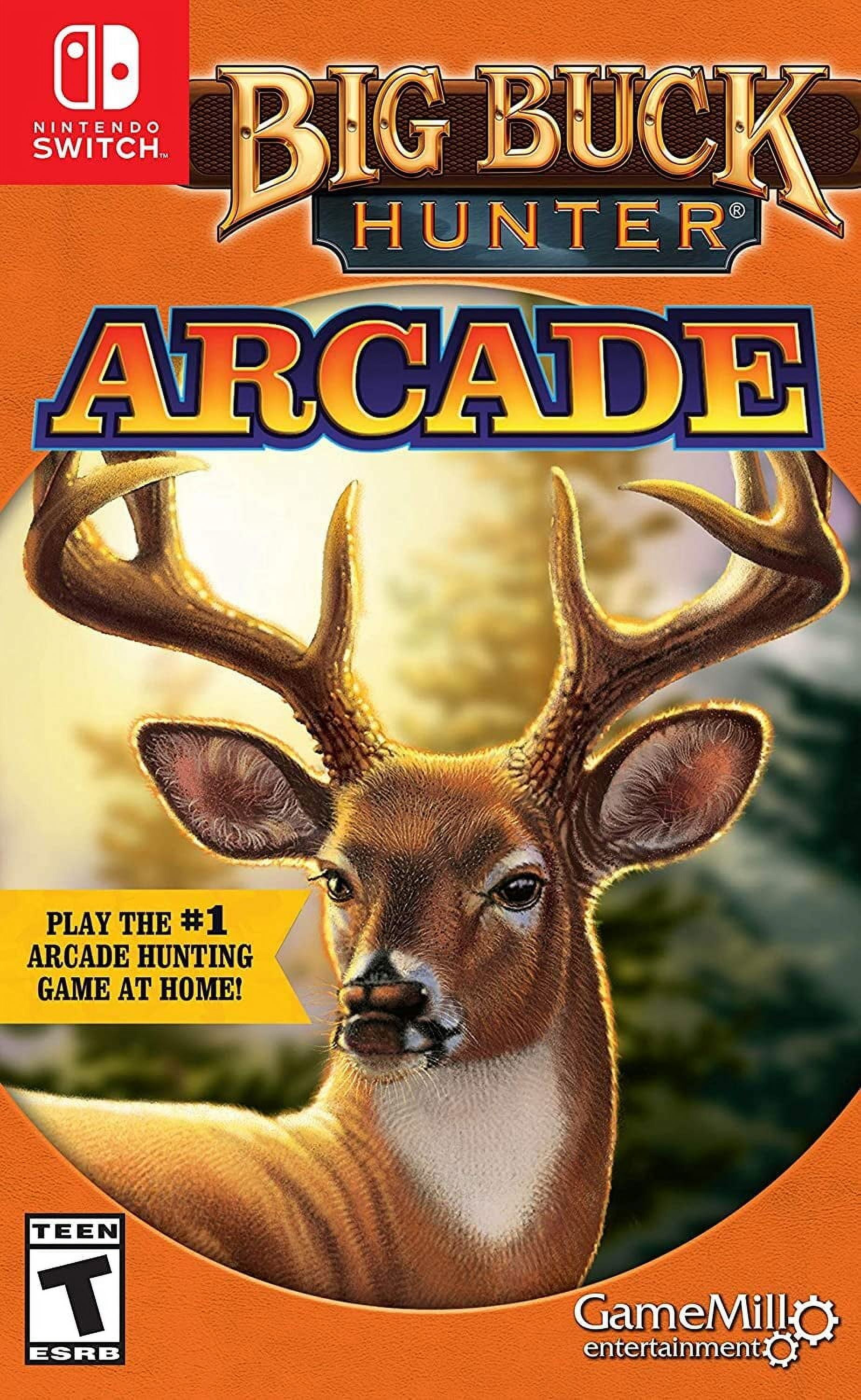Game Mill's Big Buck Hunter Arcade - Fun Family Deer Hunting Shooting ...