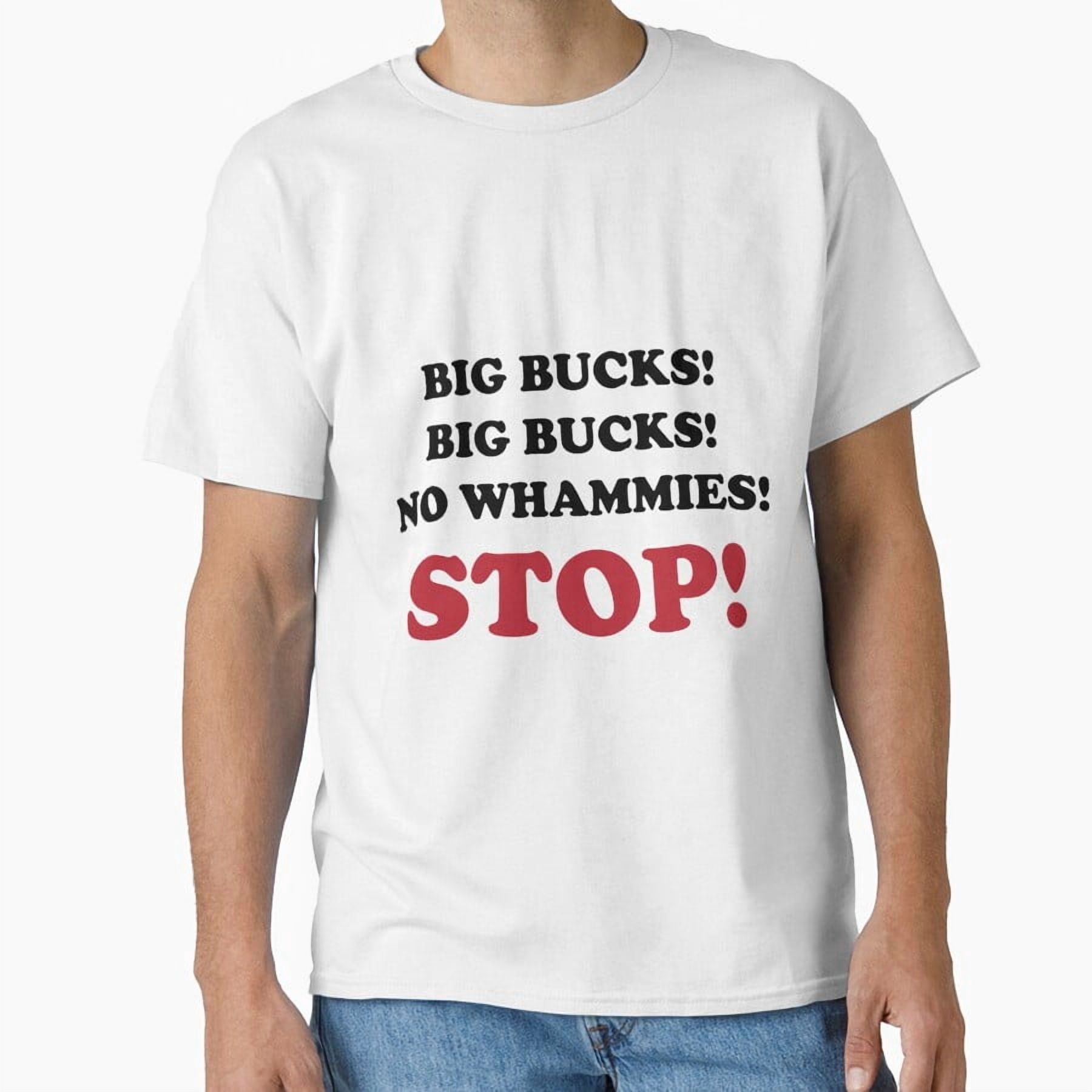 Big Bucks No Whammies Retro TV Game Show Press Your Luck T-Shirt ...