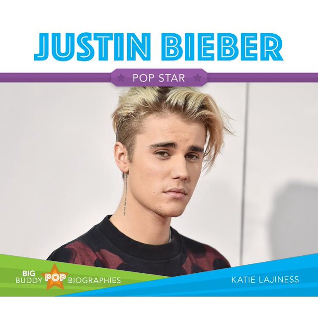 Big Buddy Pop Biographies Set 2 Justin Bieber, (Hardcover) - Walmart.com