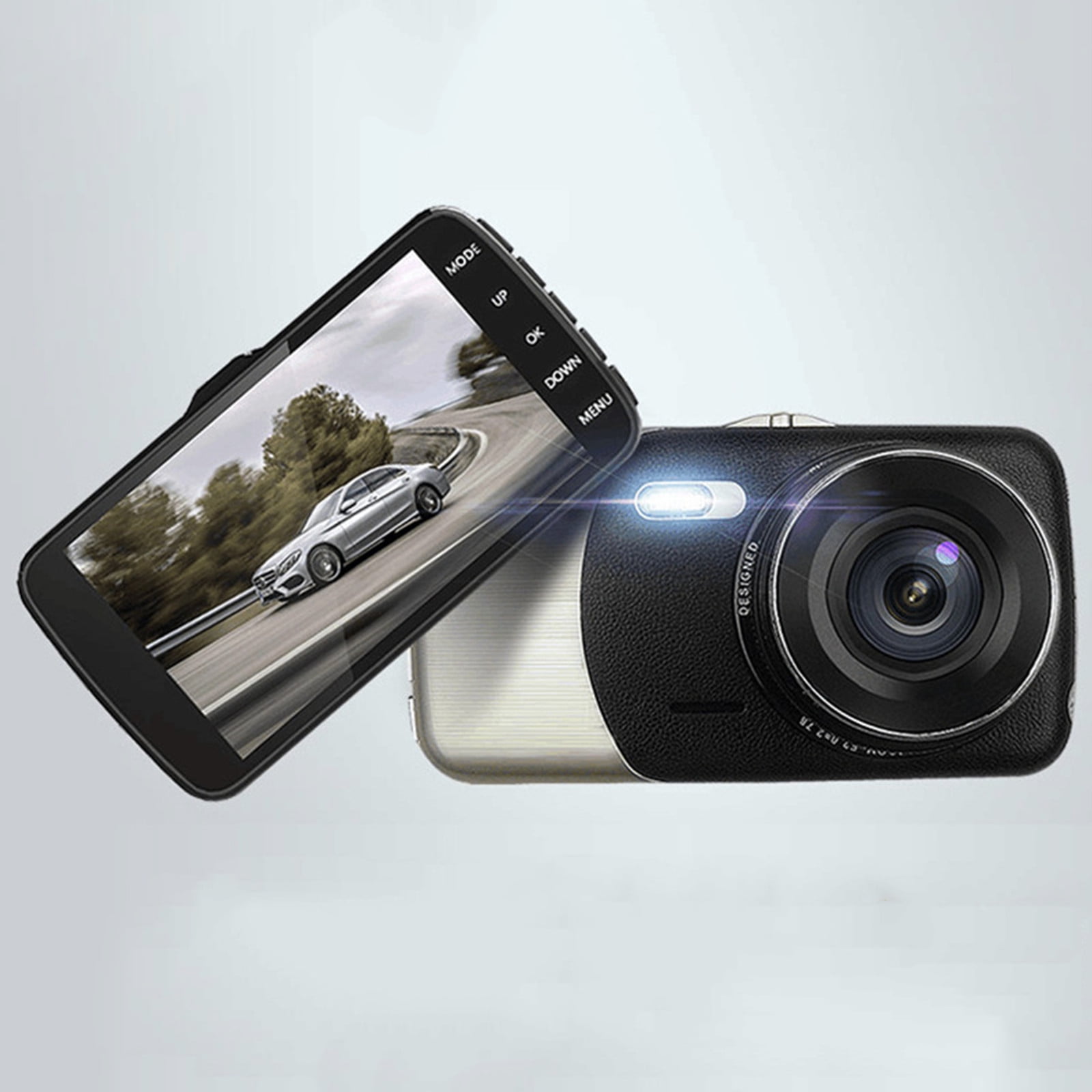 Big Budget Friendly, 3.6-Inch Dash Cam, Front and Rear 1080P Full HD ...