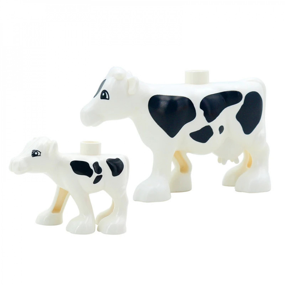 Big Building Blocks Animals Parts Zoo Sets Dinosaur Assemble Accessory ...