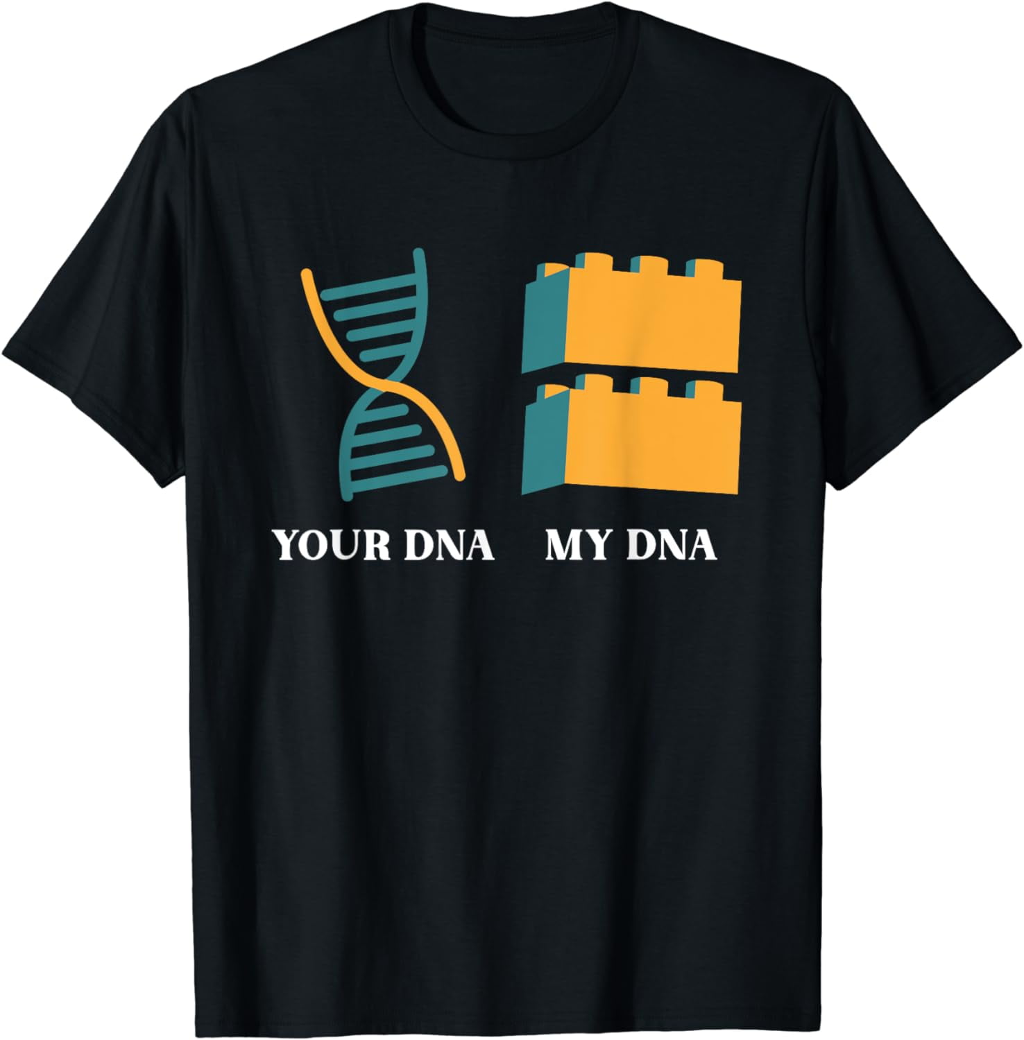Big Building Blocks DNA Master Builder Children Kids Toy T-Shirt ...