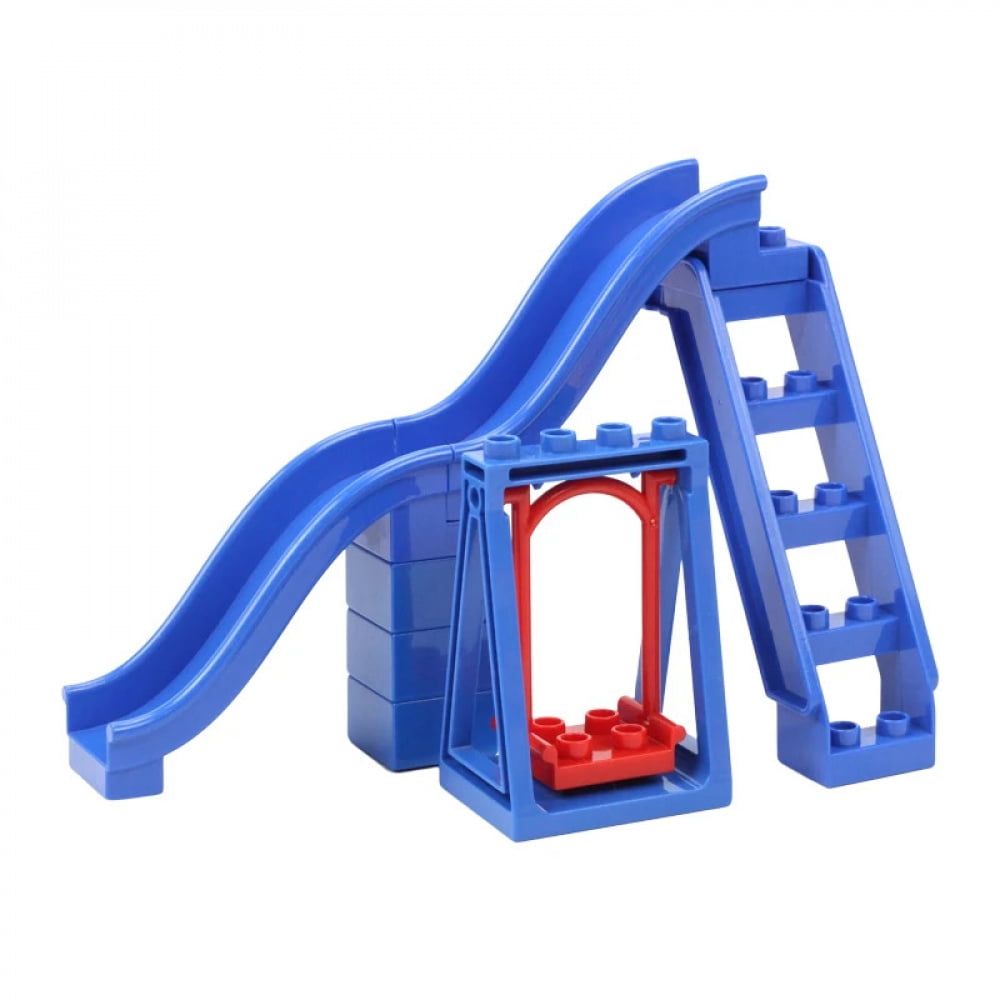 Big Building Blocks Playground Pipeline Parts Slide Ladder Swing ...