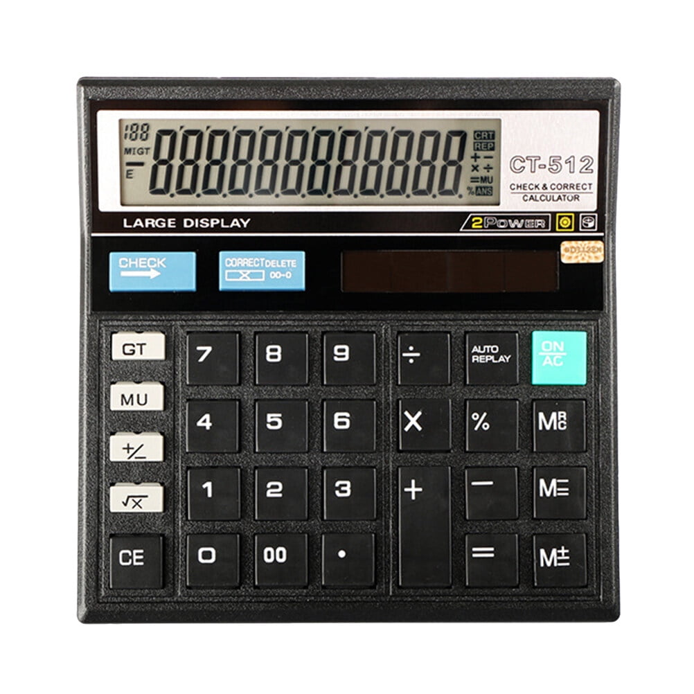 Big Button Calculator for Accountants School Space-saving Office ...