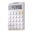 Big Button Desktop Calculator Solar Double Power 12 Digit Large LCD ...