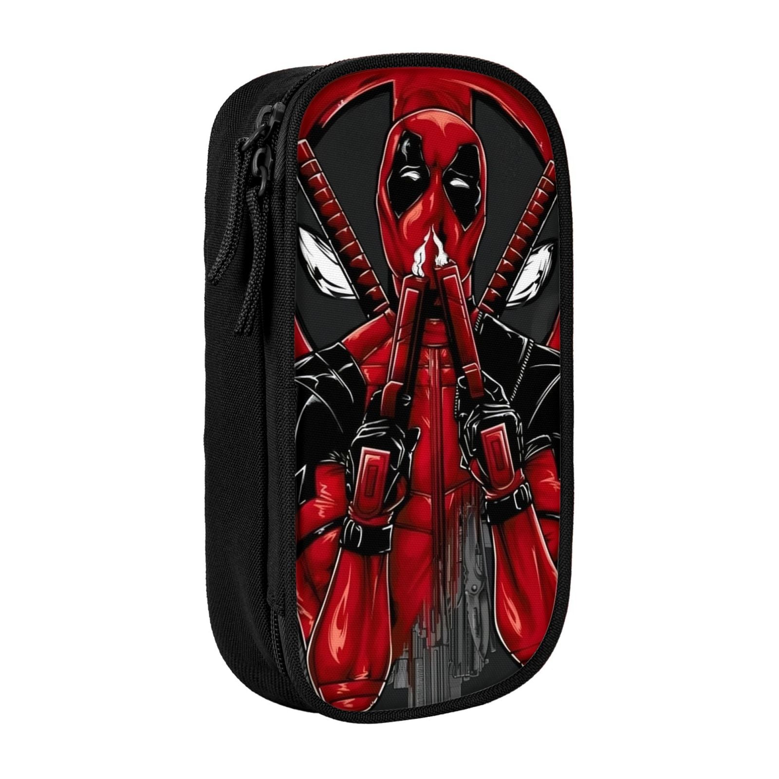 Big Capacity Cute Deadpool Pencil Box, Multipurpose Pencil Case Cute ...