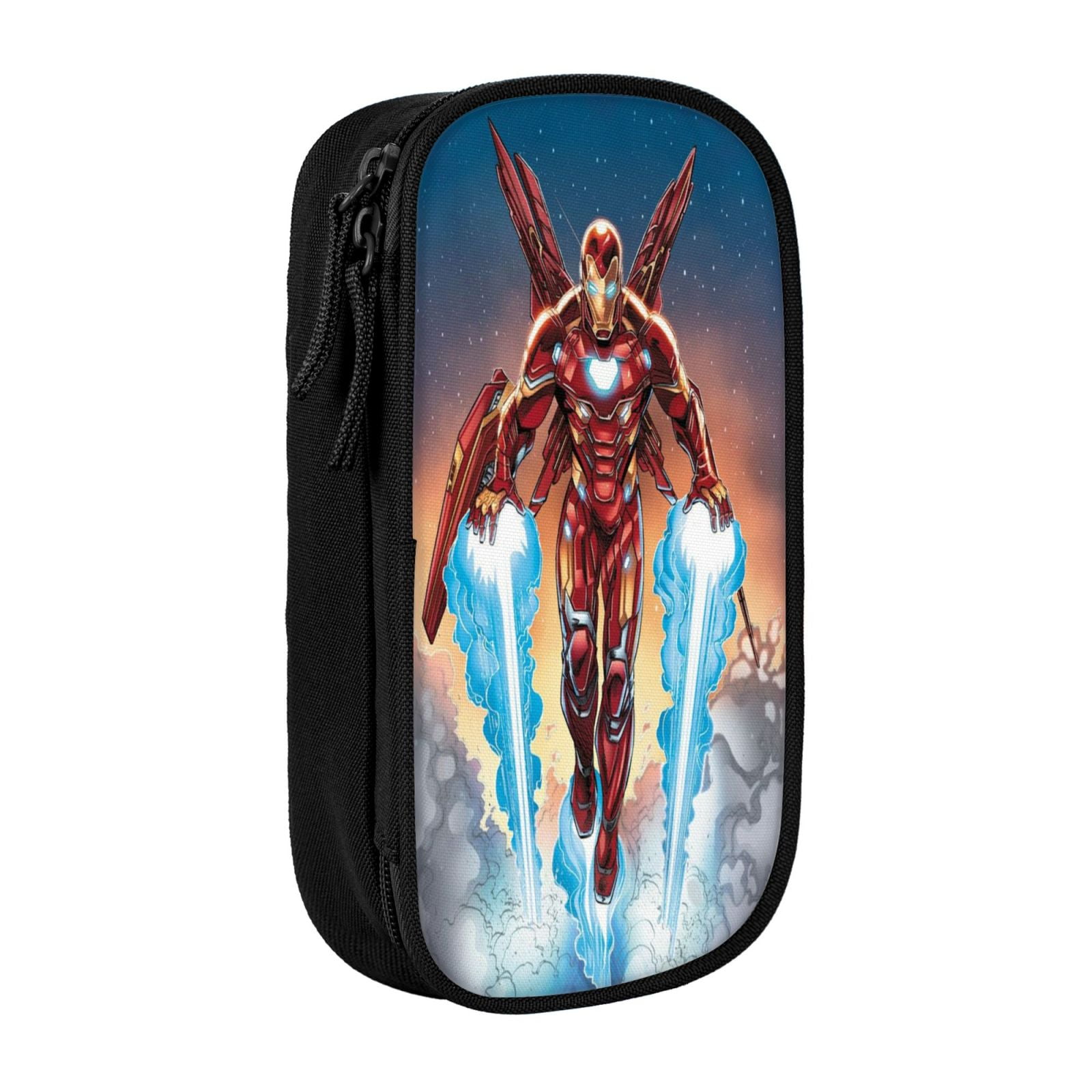 Big Capacity Iron Man Pencil Box, Multipurpose Pencil Case Cute Pouch ...