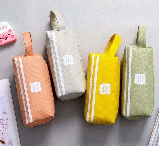 Big Capacity Pen Case Large Solid Color Pen Pouch with Durable Material ...