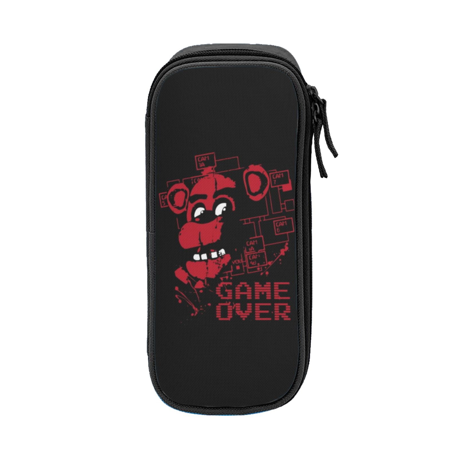 Big Capacity Pen Cases Five Nights At Freddy's FNAF Pencil Bag Zipper ...