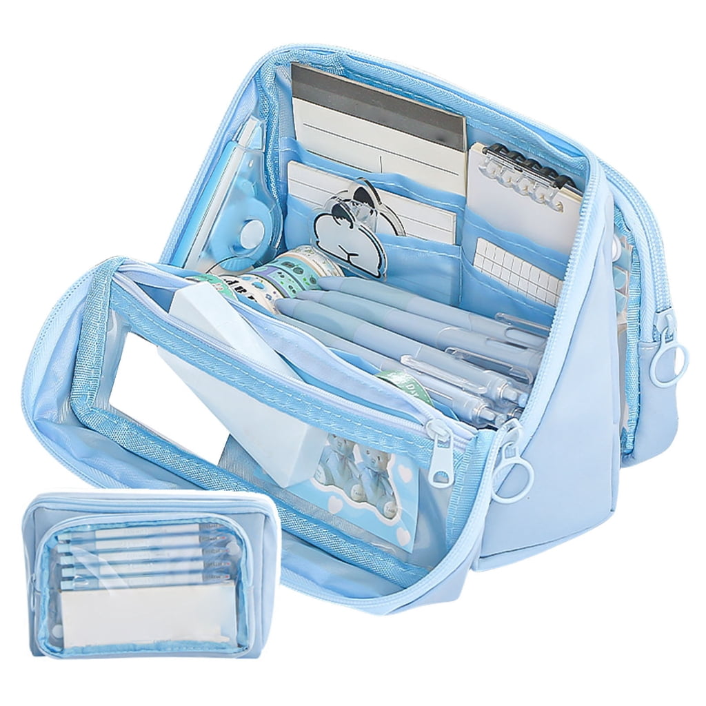 Big Capacity Pencil Case Multi Layered Pencil Case Detachable Pencil ...