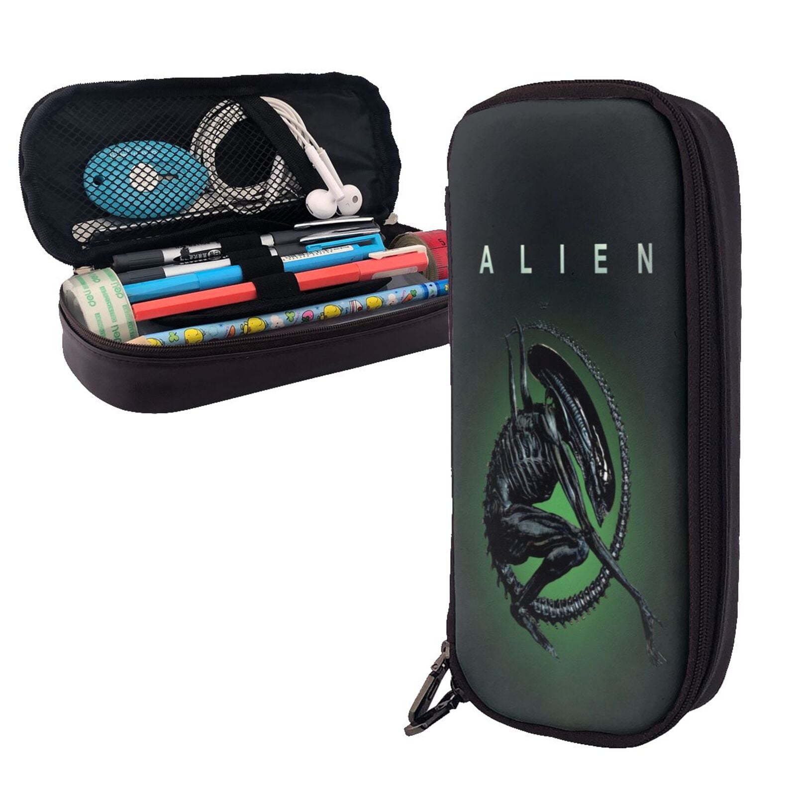 Big Capacity S6m Xeno-Morp Leather Pencil Box Multipurpose Pencil Case ...