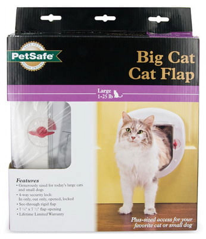 Big Cat Lock Door For Pets Up To 25 LB Allows You To Choose From 4 Acc ...
