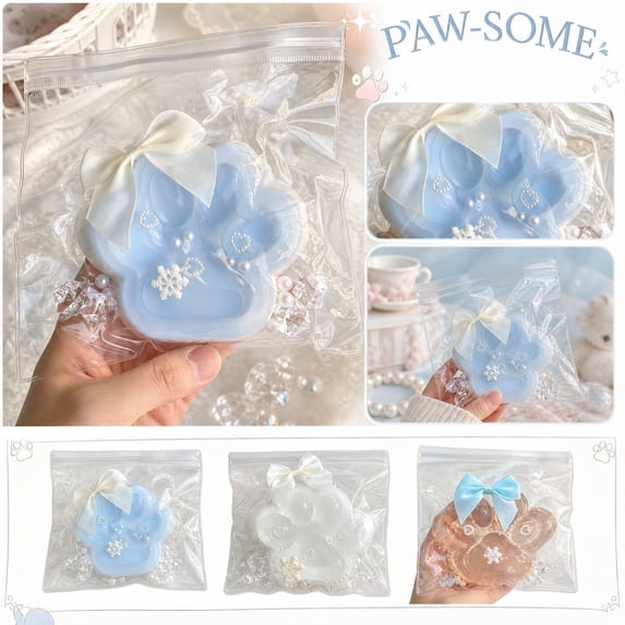 Big Cat Paw Squishy,Slushy Squishy,Super Bouncy,Ultra-Soft Quick ...
