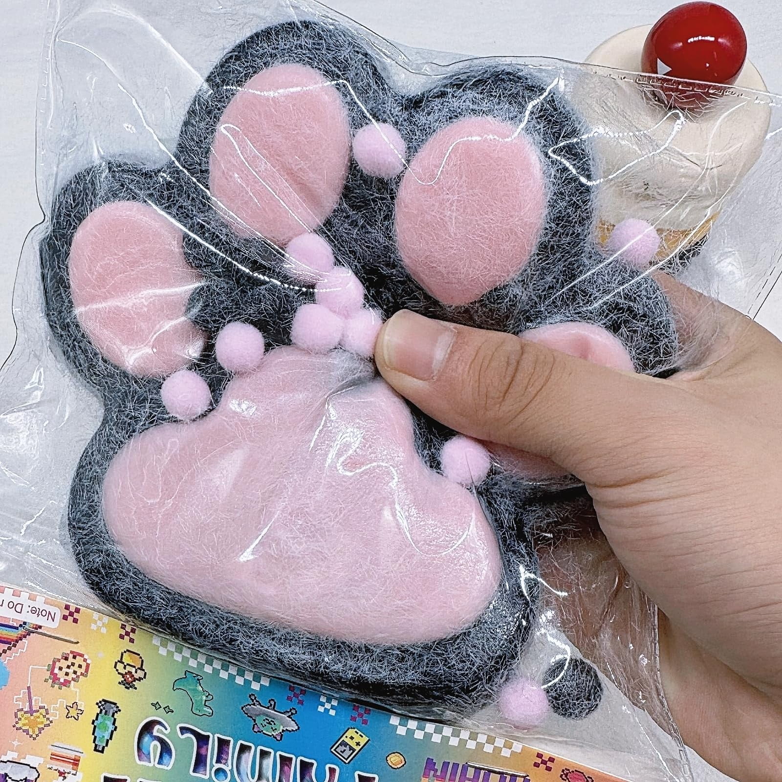 Big Cat Paw Squishy Toys for Stress Relief, Cute Cat Paw Design ...