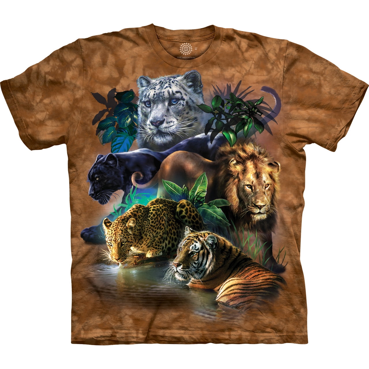 Big Cats Jungle ized All Over Print Unisex T-Shirt Tee Sweatshirt ...
