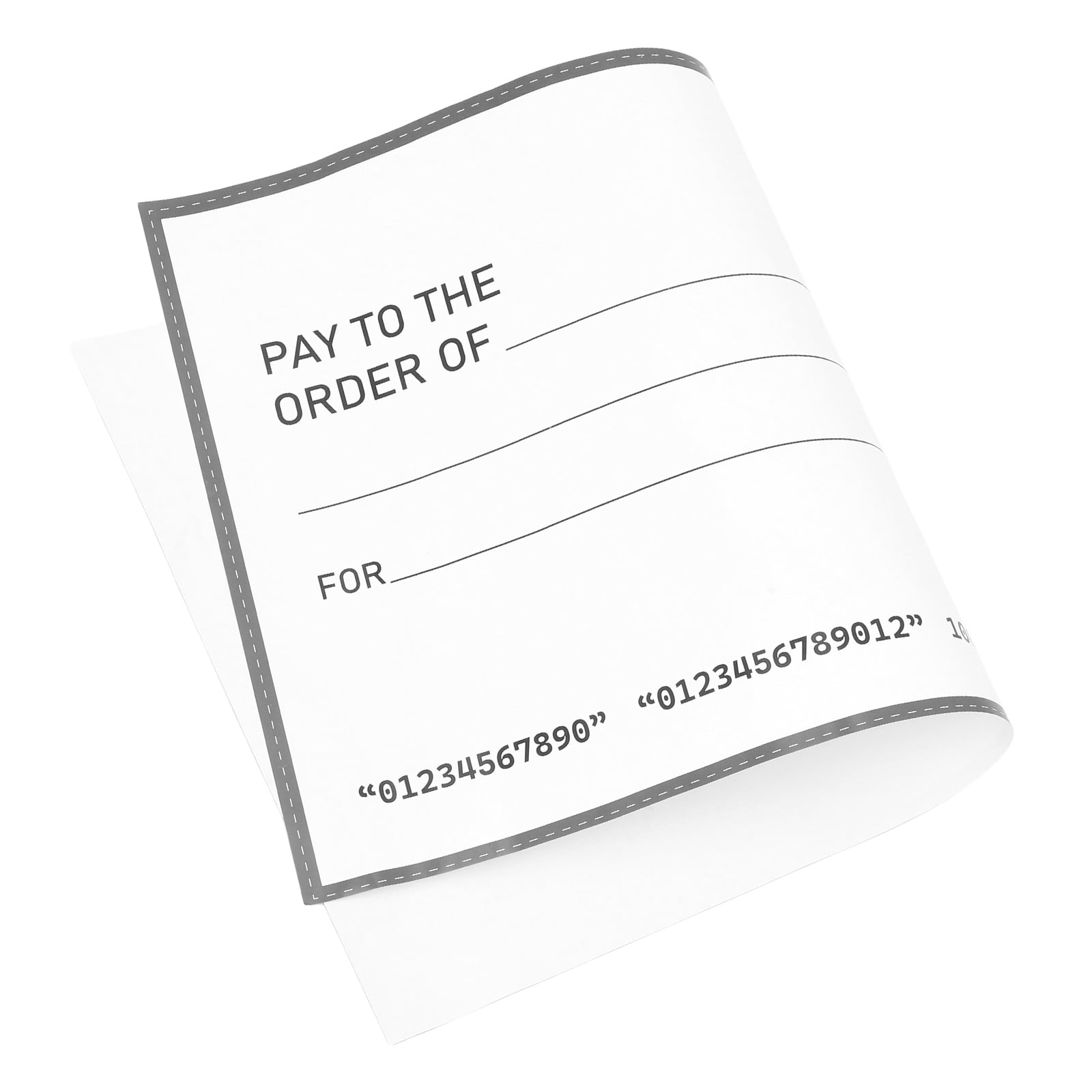 Big Check Large Check Reusable Giant Check Big Checks For Presentations ...