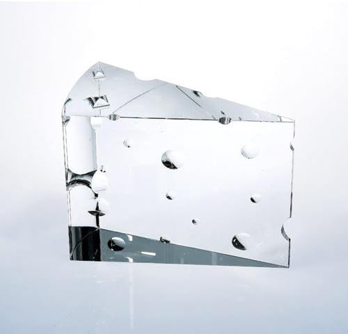 Big Cheese Optical Crystal Paperweight - Walmart.com
